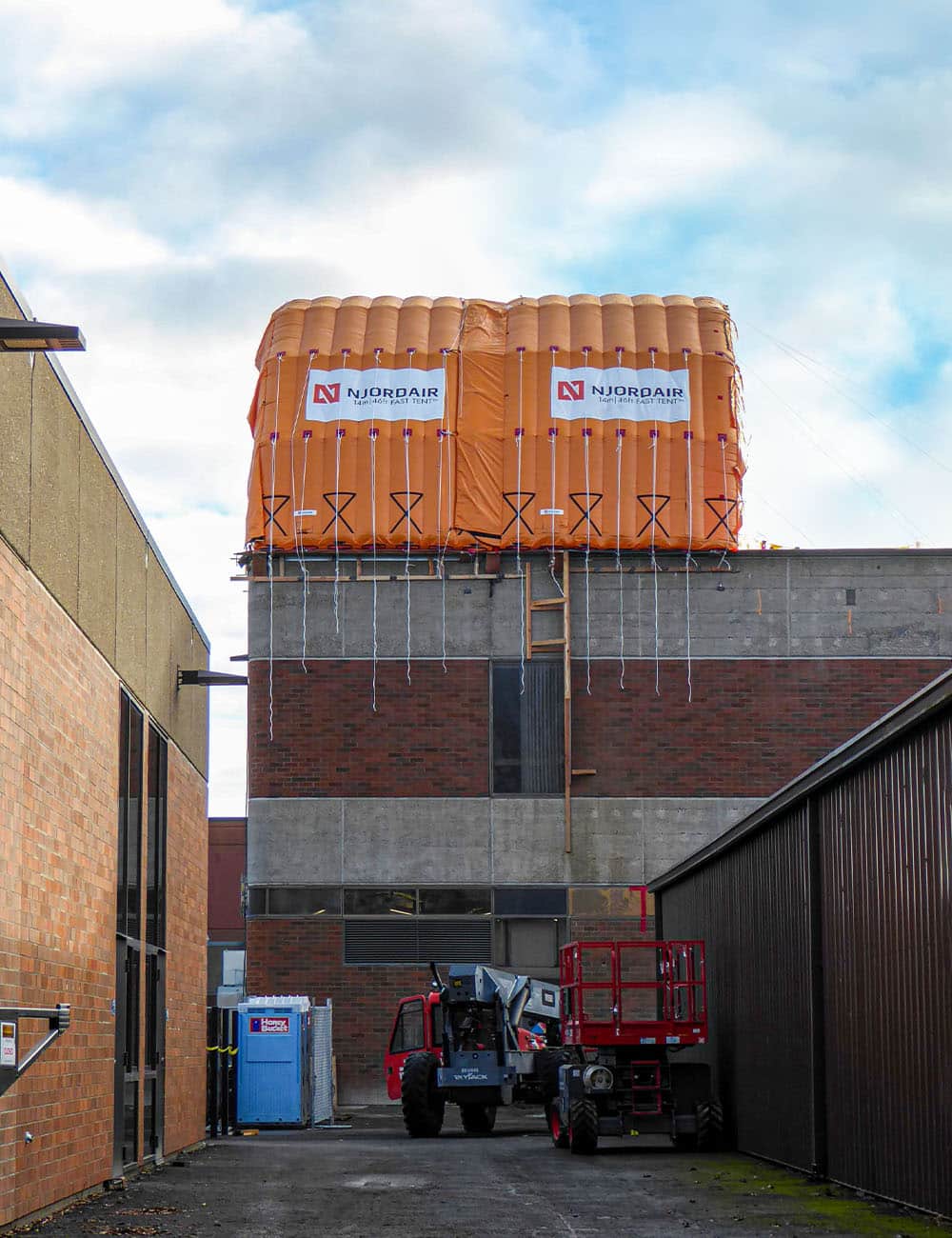 Rapidly Deployable Work Tents for Extreme Weather Conditions - Njordair ...