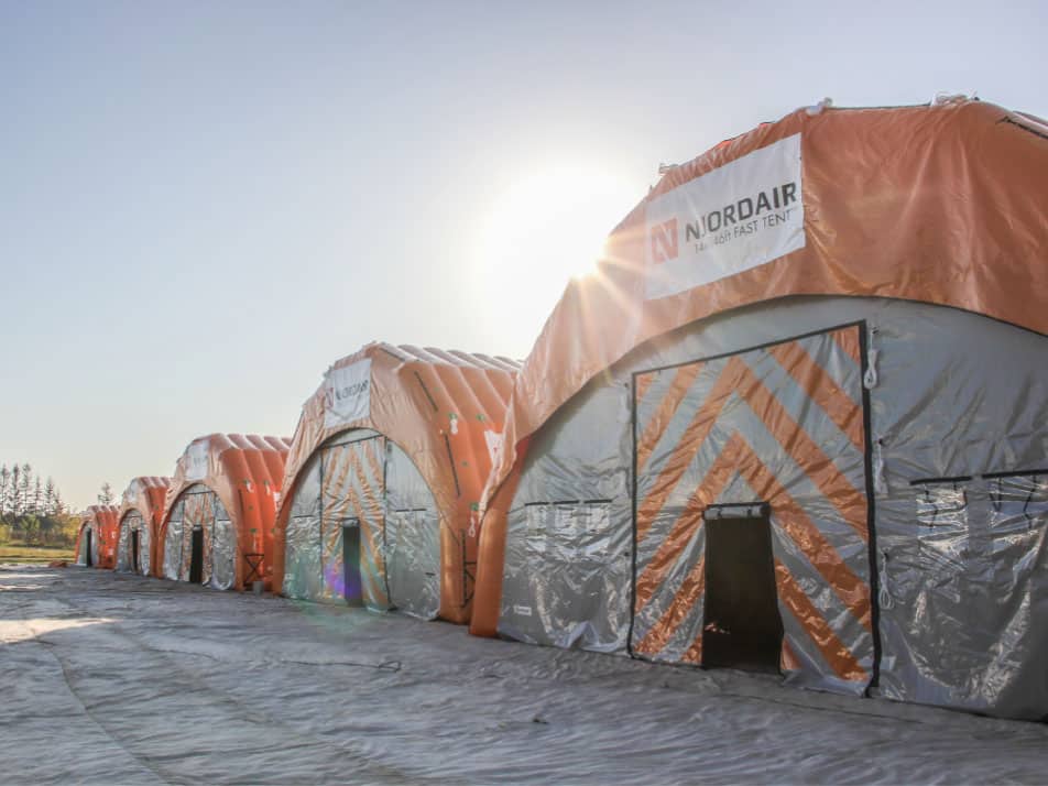 Rapidly Deployable Work Tents for Extreme Weather Conditions - Njordair ...