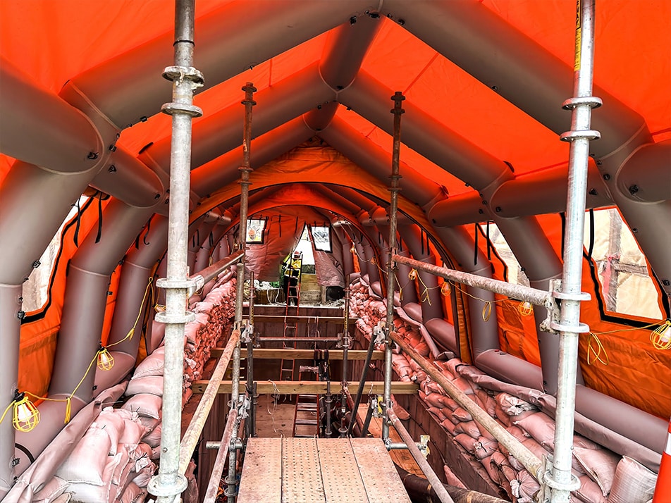 Rapidly Deployable Work Tents for Extreme Weather Conditions - Njordair ...