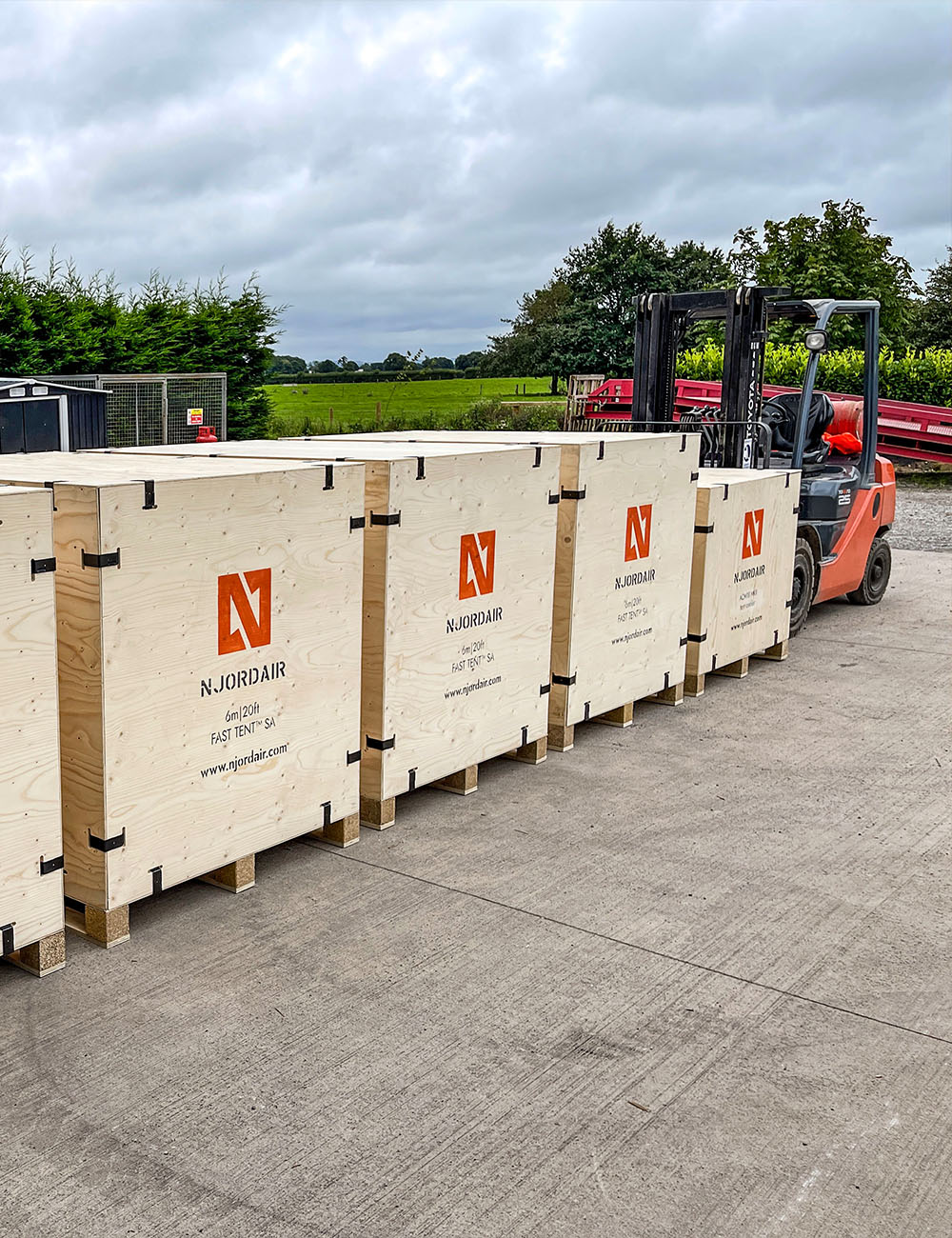 Rapidly Deployable Work Tents for Extreme Weather Conditions - Njordair ...