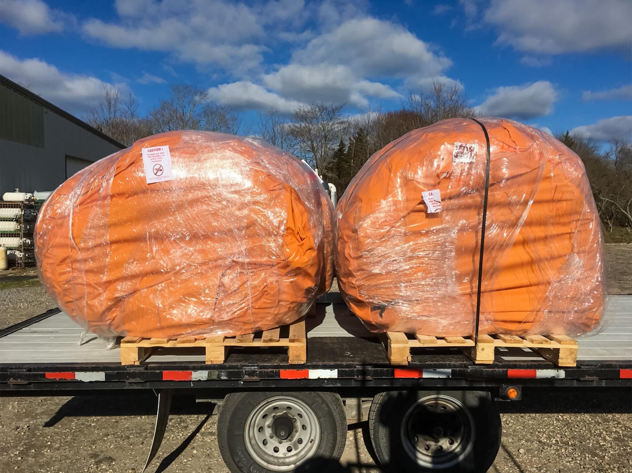 Rapidly deployed aircraft tent | Njordair